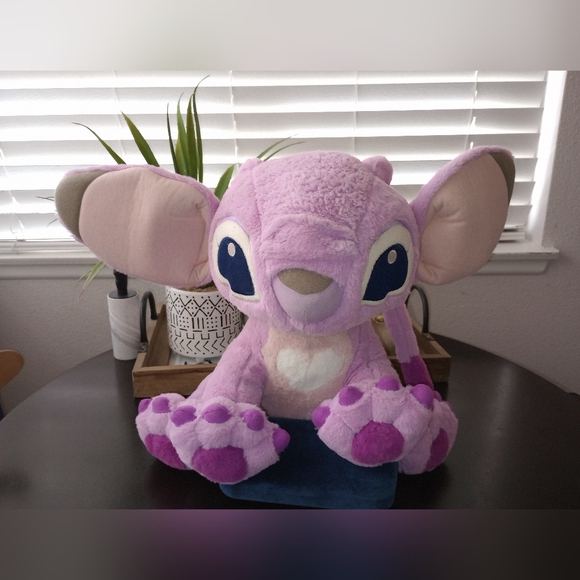 Disney | Toys | Disney Lilo Stitch Angel Plush | Poshmark